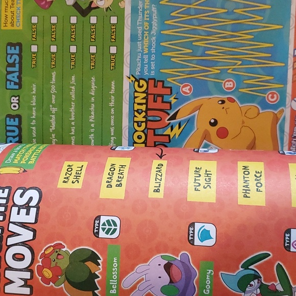 Pokemon | Accents | Pokemon Activity Magazine | Poshmark